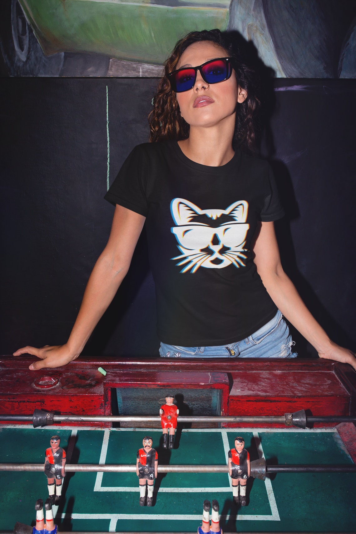 Trippy Rave Cat Shirt Perfect Gift for Djs and Cat Lovers - Etsy