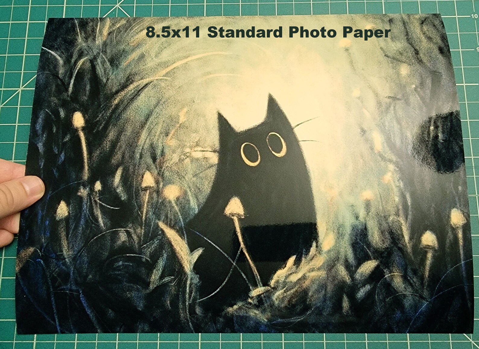 Forest Kitty Art Print - Etsy