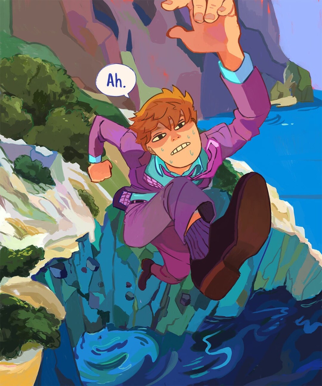 Run From (responsibilities) Evil Spirits! - MP100 Art Print - Etsy