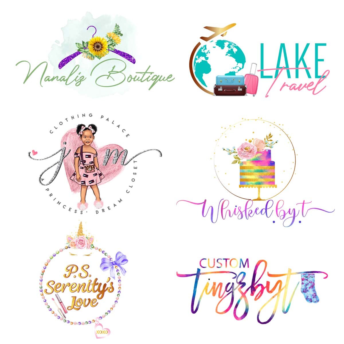 Boutique Logo Dress Logo Fashion Logo Beauty Logo Girl - Etsy UK