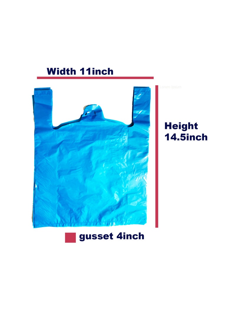 Blue HDPE Bag 500pcsmini Size - Etsy