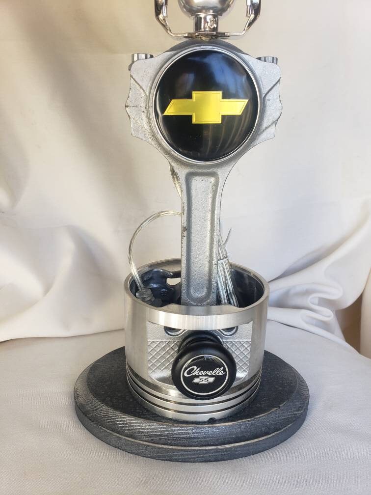Chevelle SS Piston Desk Lamp - Etsy