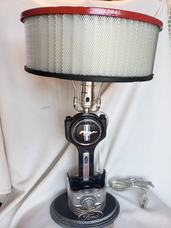 Ford Racing Piston Desk Lamp | Etsy