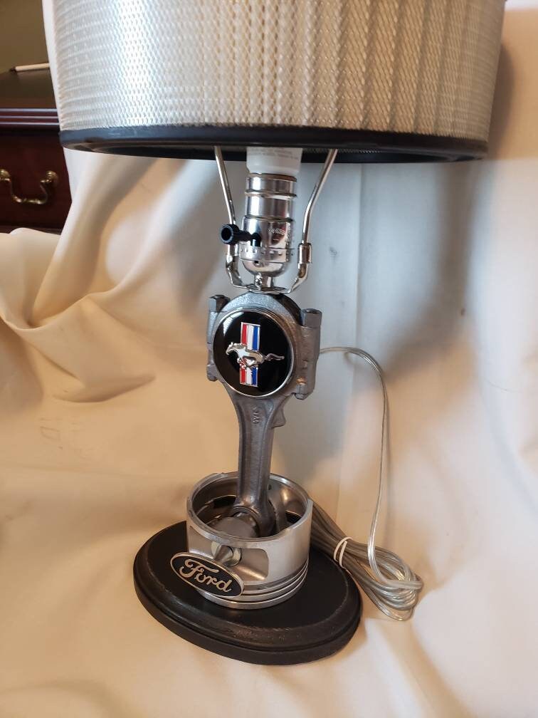 Ford Mustang Piston Lamp - Etsy