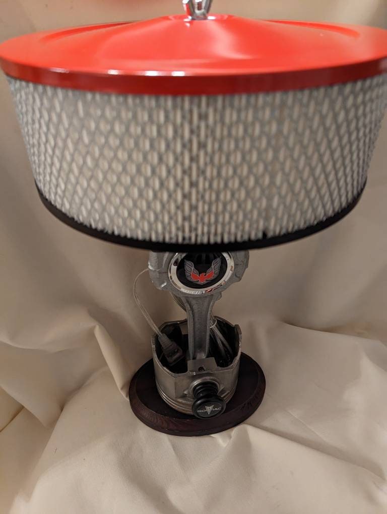 Pontiac Firebird Piston Desk Lamp - Etsy