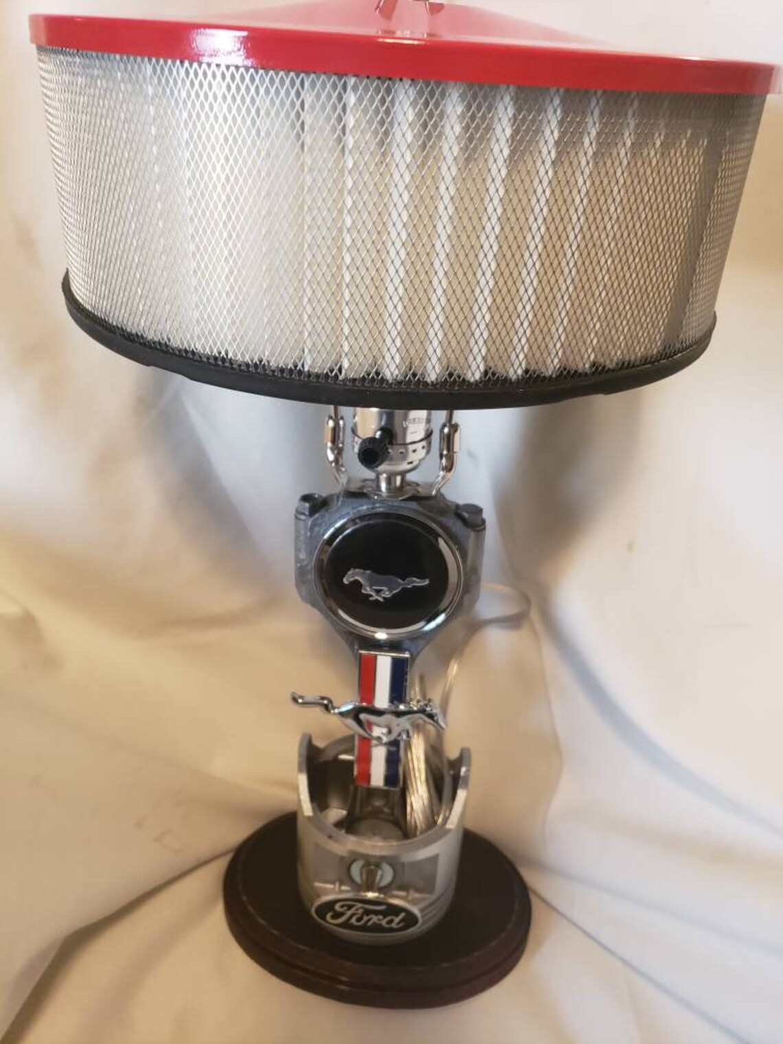 New Design Ford Mustang Piston Lamp - Etsy