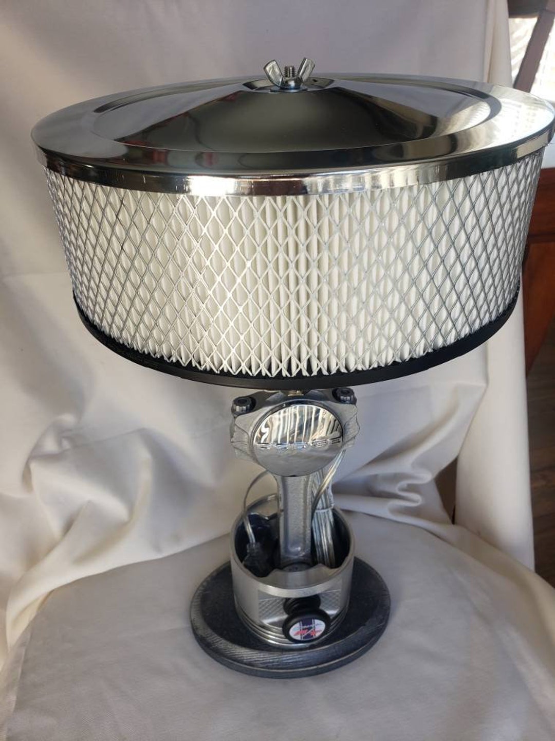 Dodge Charger R/T Mopar Piston Desk Lamp - Etsy