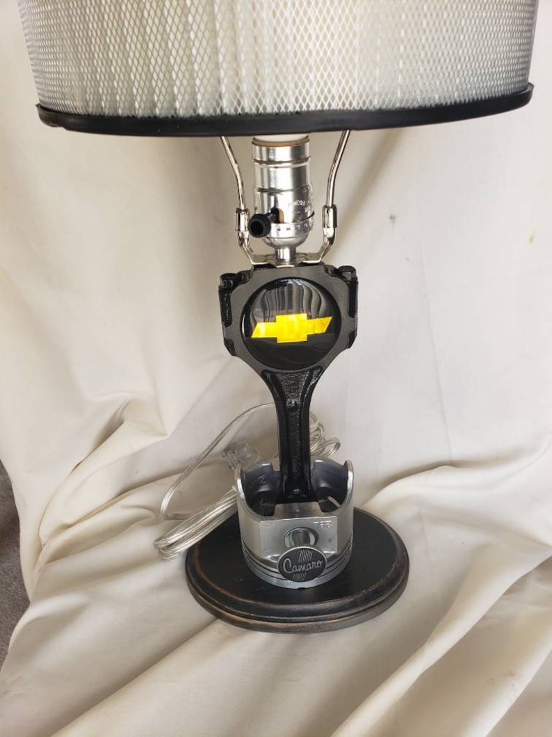 Chevrolet Camaro Piston Desk Lamp - Etsy