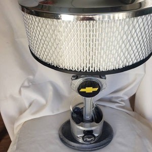 Chevelle SS Piston Desk Lamp - Etsy