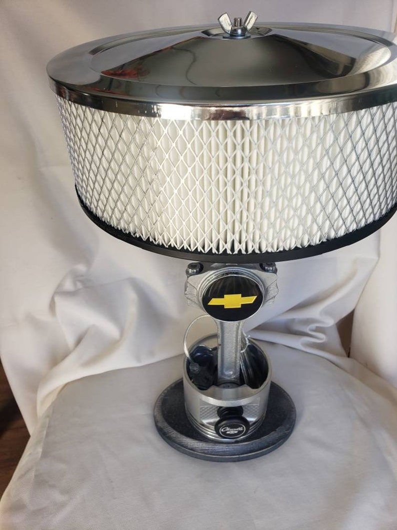 Chevelle SS Piston Desk Lamp - Etsy