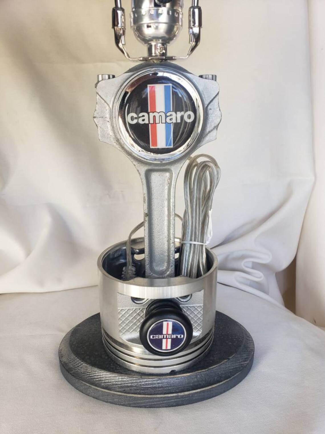 Version #2 Chevrolet Camaro Piston Desk Lamp - Etsy