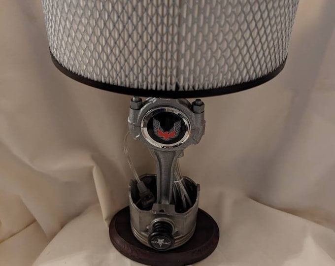 Pontiac Firebird Piston Desk Lamp - Etsy