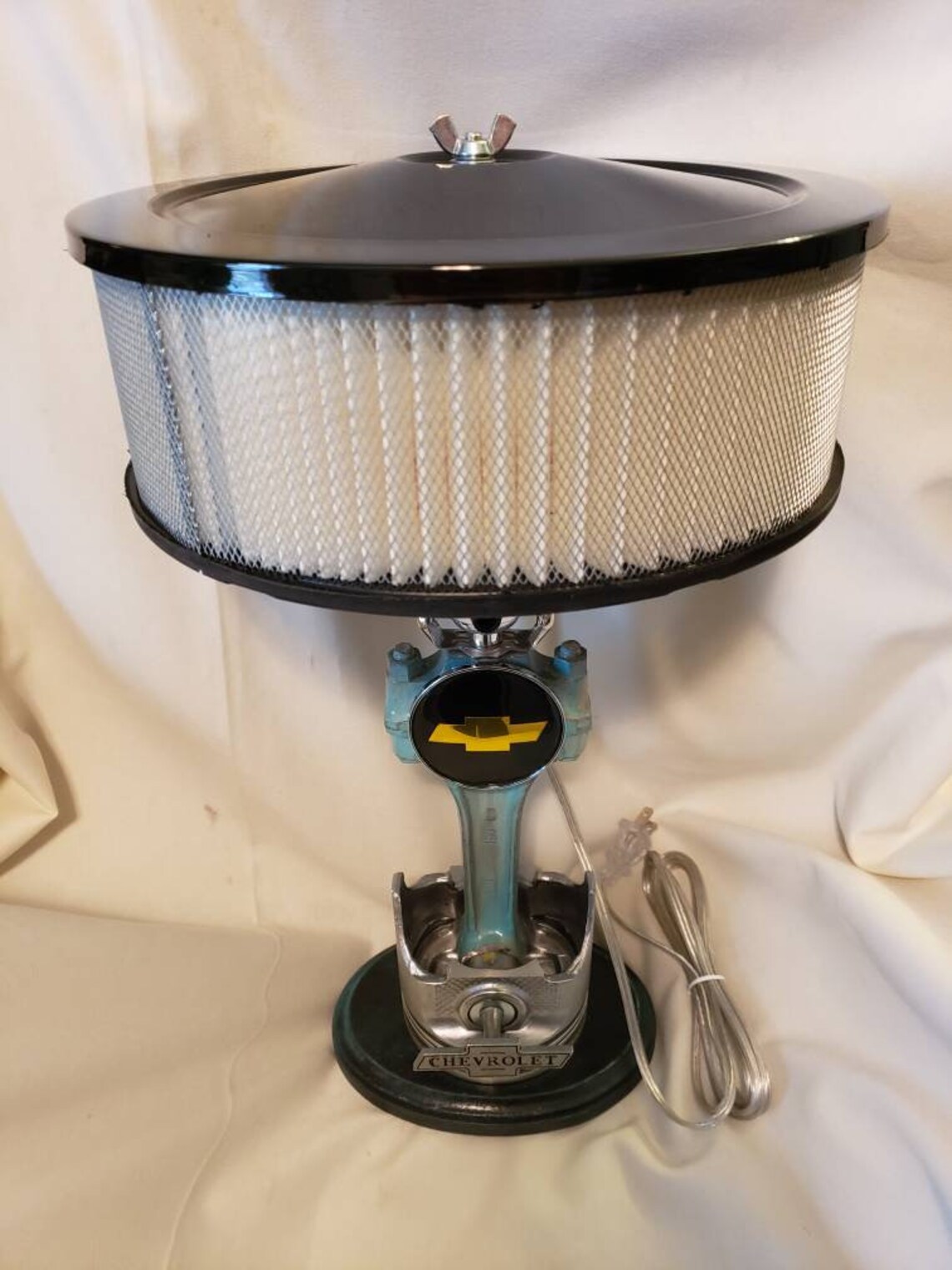 Vintage Patina Ratrod Chevrolet Desk Lamp - Etsy