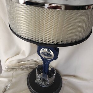 Ford Custom Made Piston Desk Lamp - Etsy