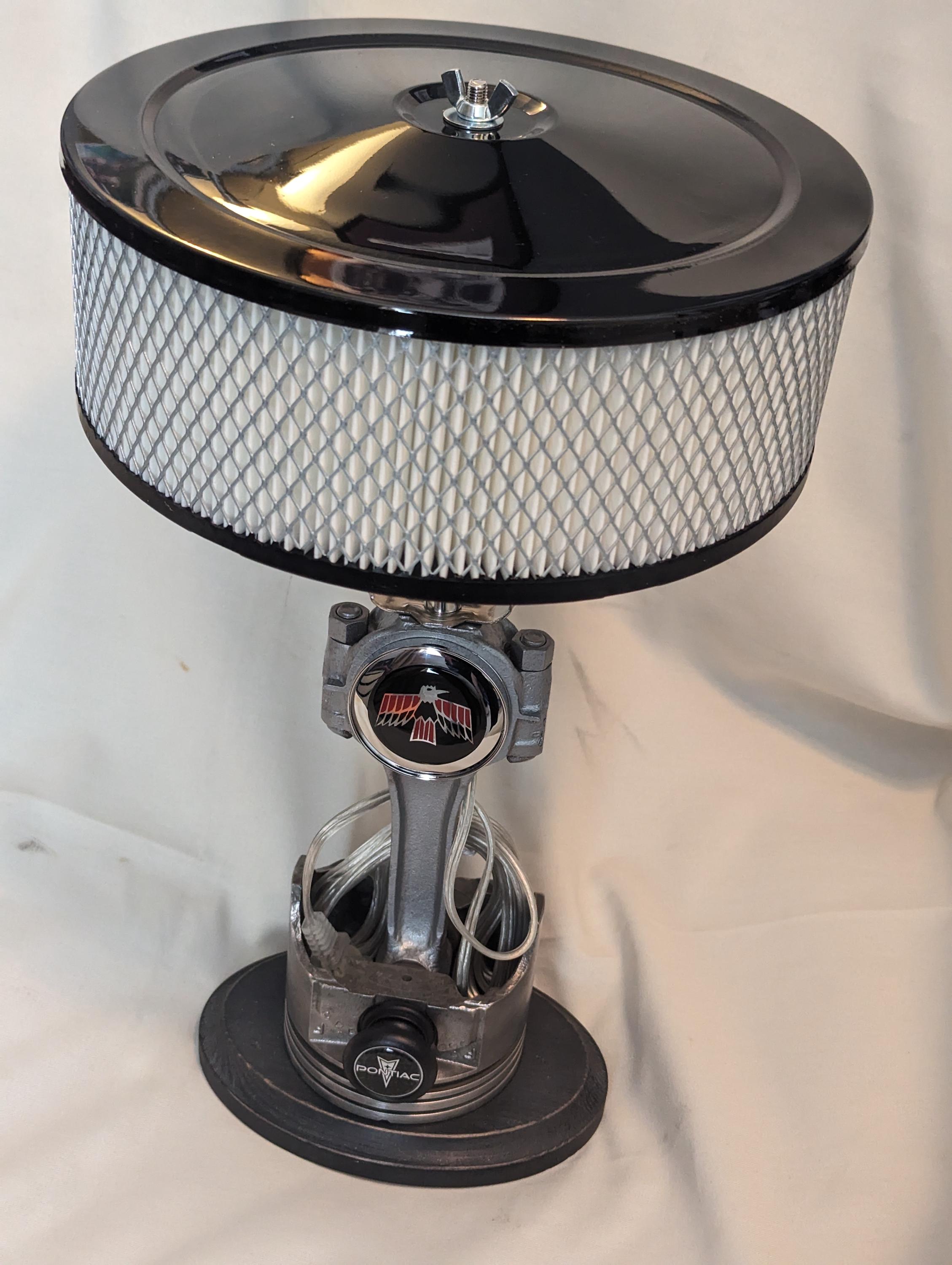 Pontiac Firebird Piston Desk Lamp - Etsy