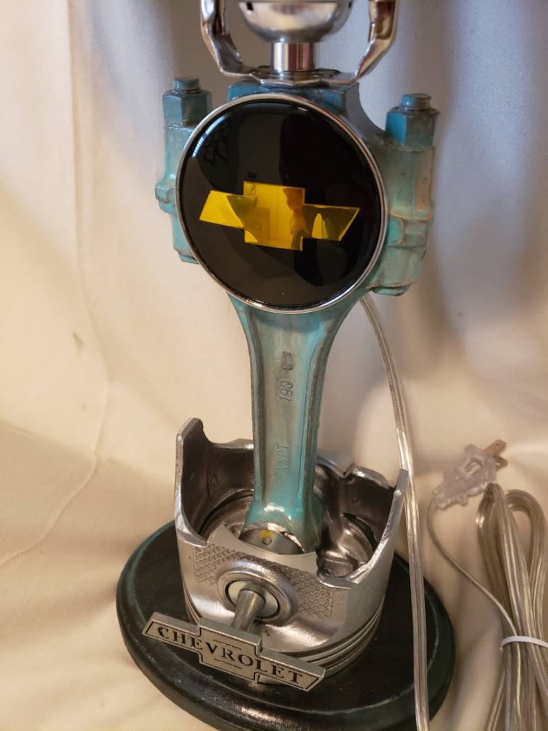 Vintage Patina Ratrod Chevrolet Desk Lamp - Etsy