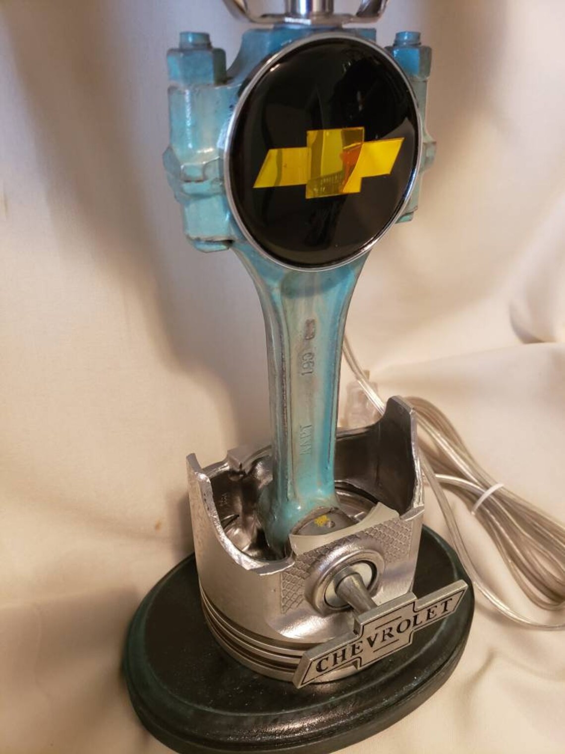 Vintage Patina Ratrod Chevrolet Desk Lamp - Etsy