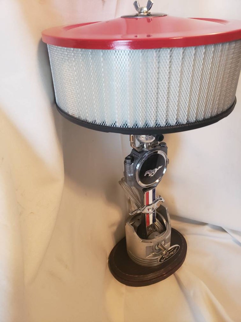 New Design Ford Mustang Piston Lamp - Etsy
