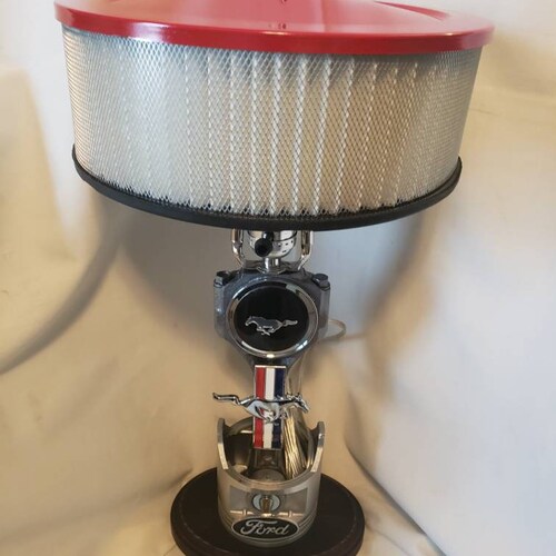 New Design Ford Mustang Piston Lamp - Etsy