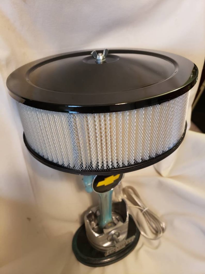 Vintage Patina Ratrod Chevrolet Desk Lamp - Etsy