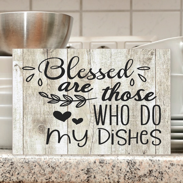 Wash Dishes Sign - Etsy