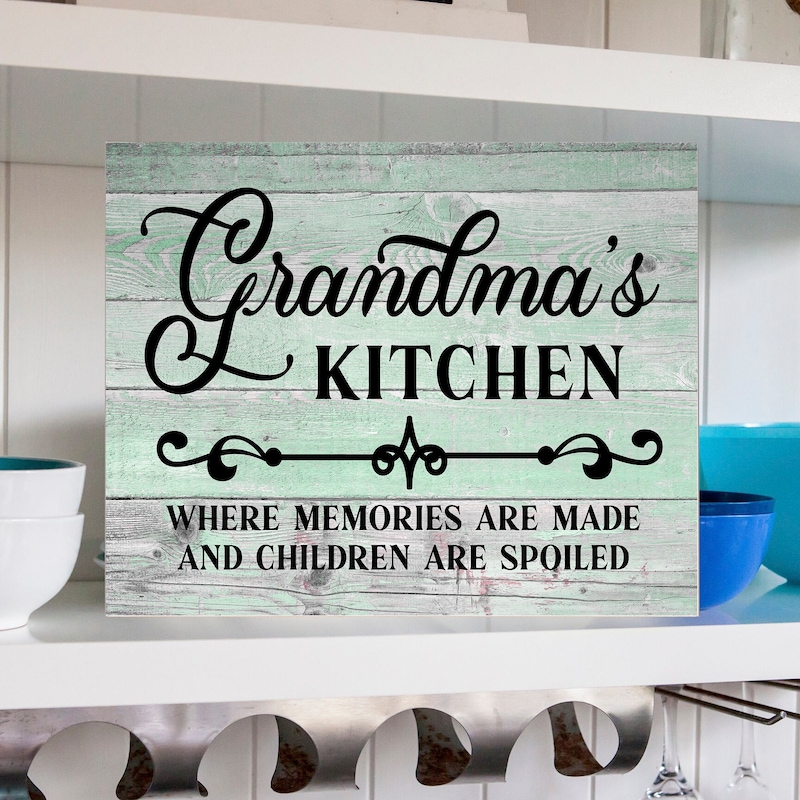 Wood Kitchen Signs - Etsy