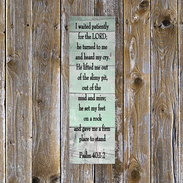 Psalm 40 - Etsy