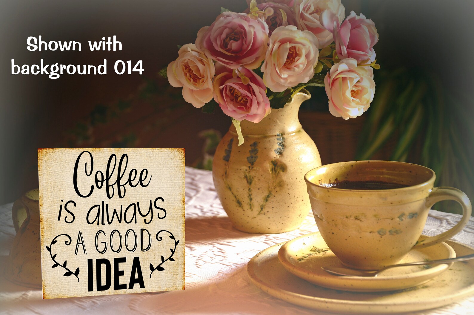 Wood Coffee Sign Coffee is Always A Good Idea Home Sign Fun - Etsy