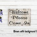 Wood Office Sign Welcome Please Come In Welcome Store Open - Etsy