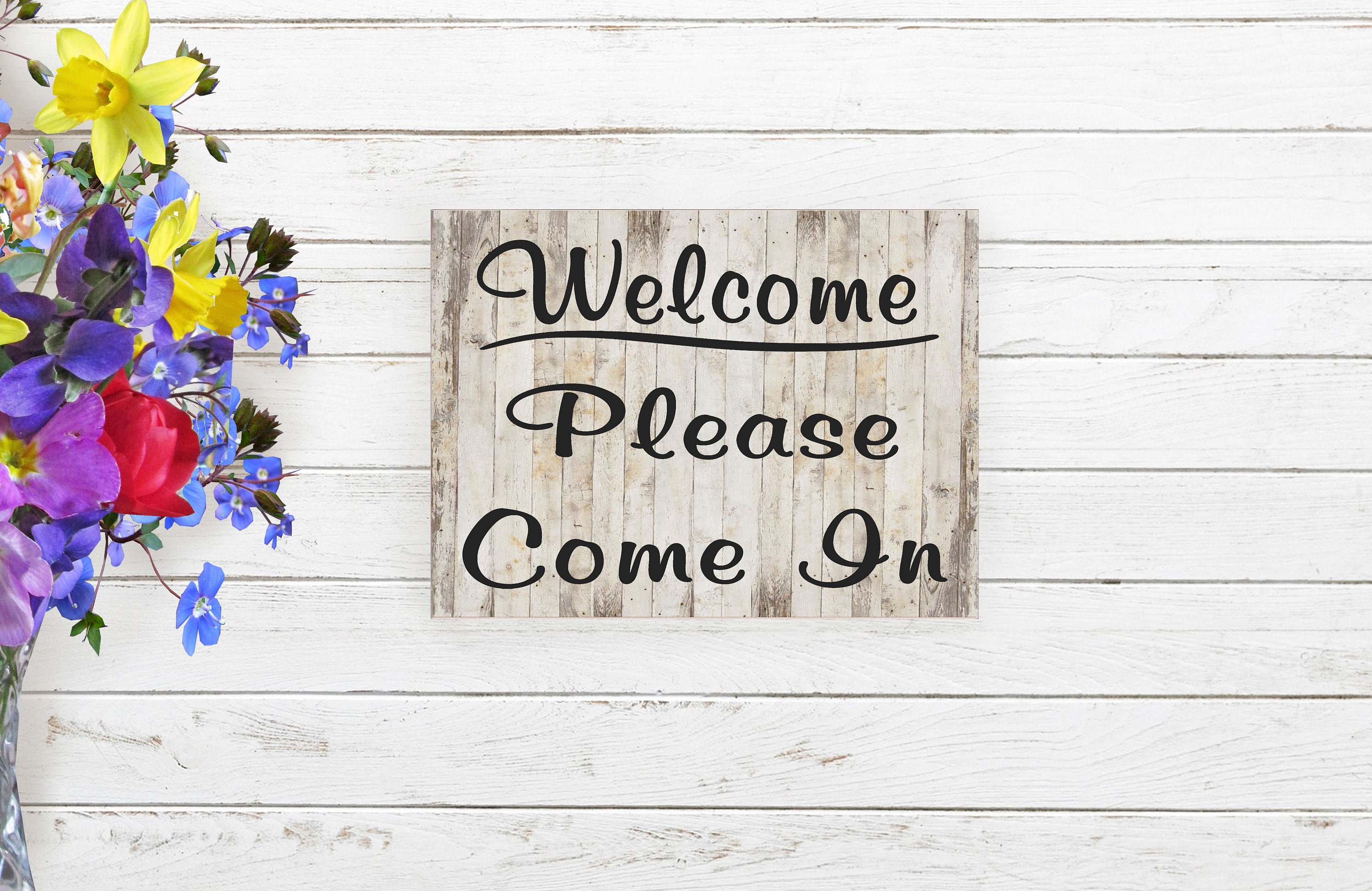 Wood Office Sign, Welcome Please Come In, Welcome, Store Open, Office ...