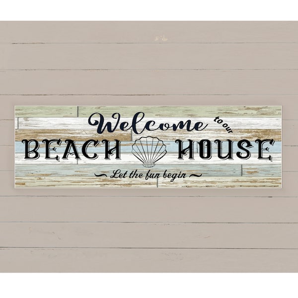 Wood Beach Sign - Etsy