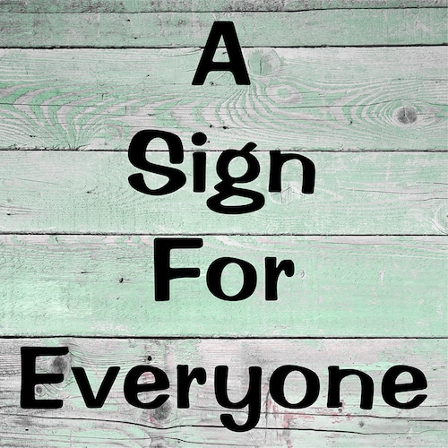 ASignForEveryone - Etsy