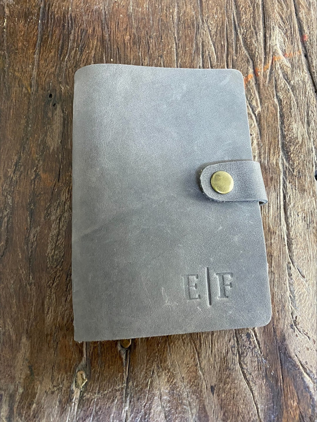 Personalized Leather Notebook Cover Leather Pocket Journal - Etsy