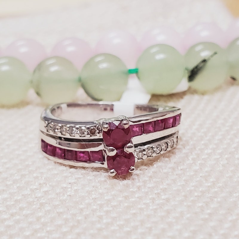 Multi Stone Ring - Etsy