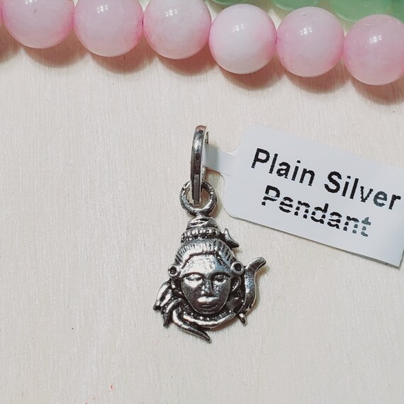 Silver Shiva Pendant 925 Sterling Silver Shiva Charm - Etsy