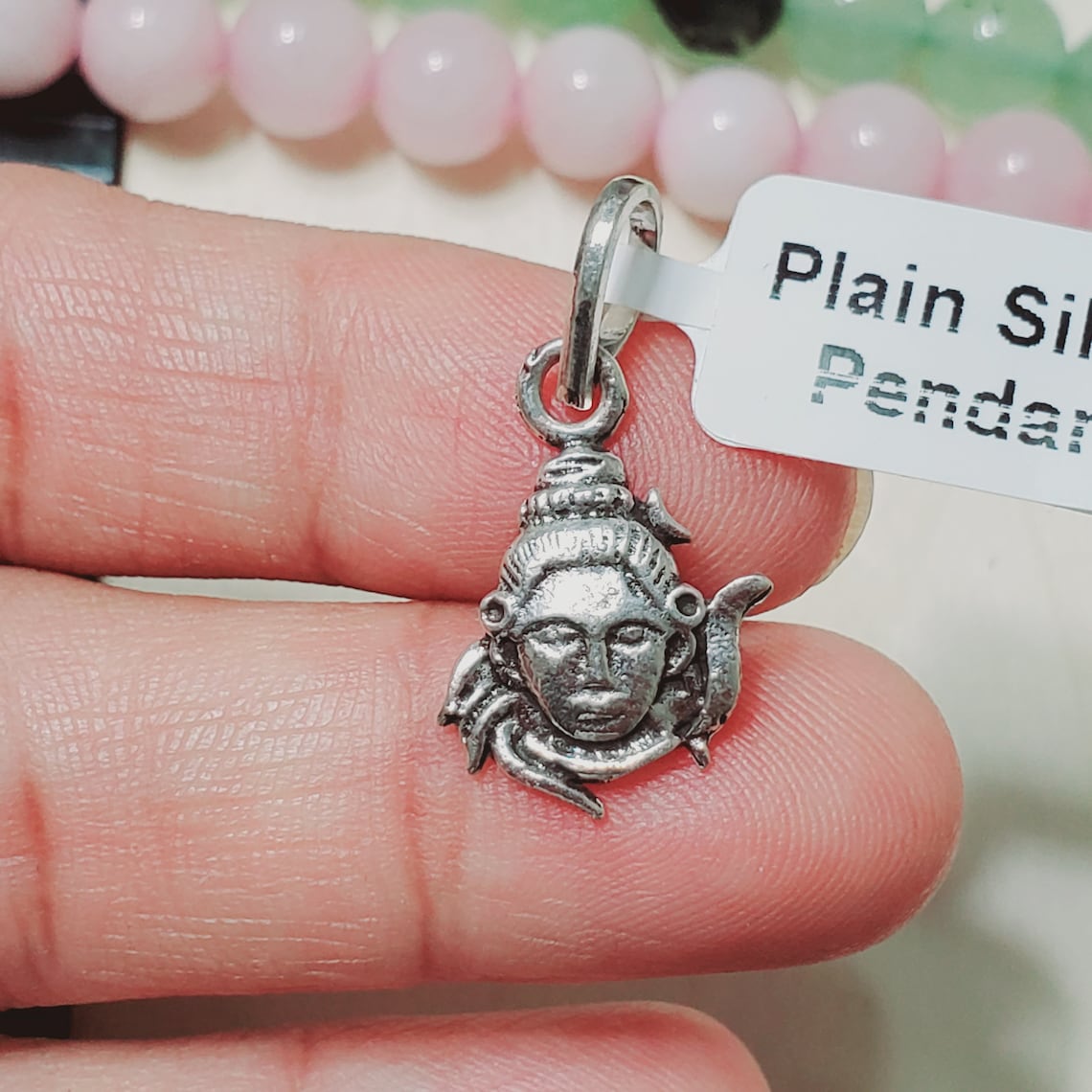 Silver Shiva Pendant 925 Sterling Silver Shiva Charm - Etsy