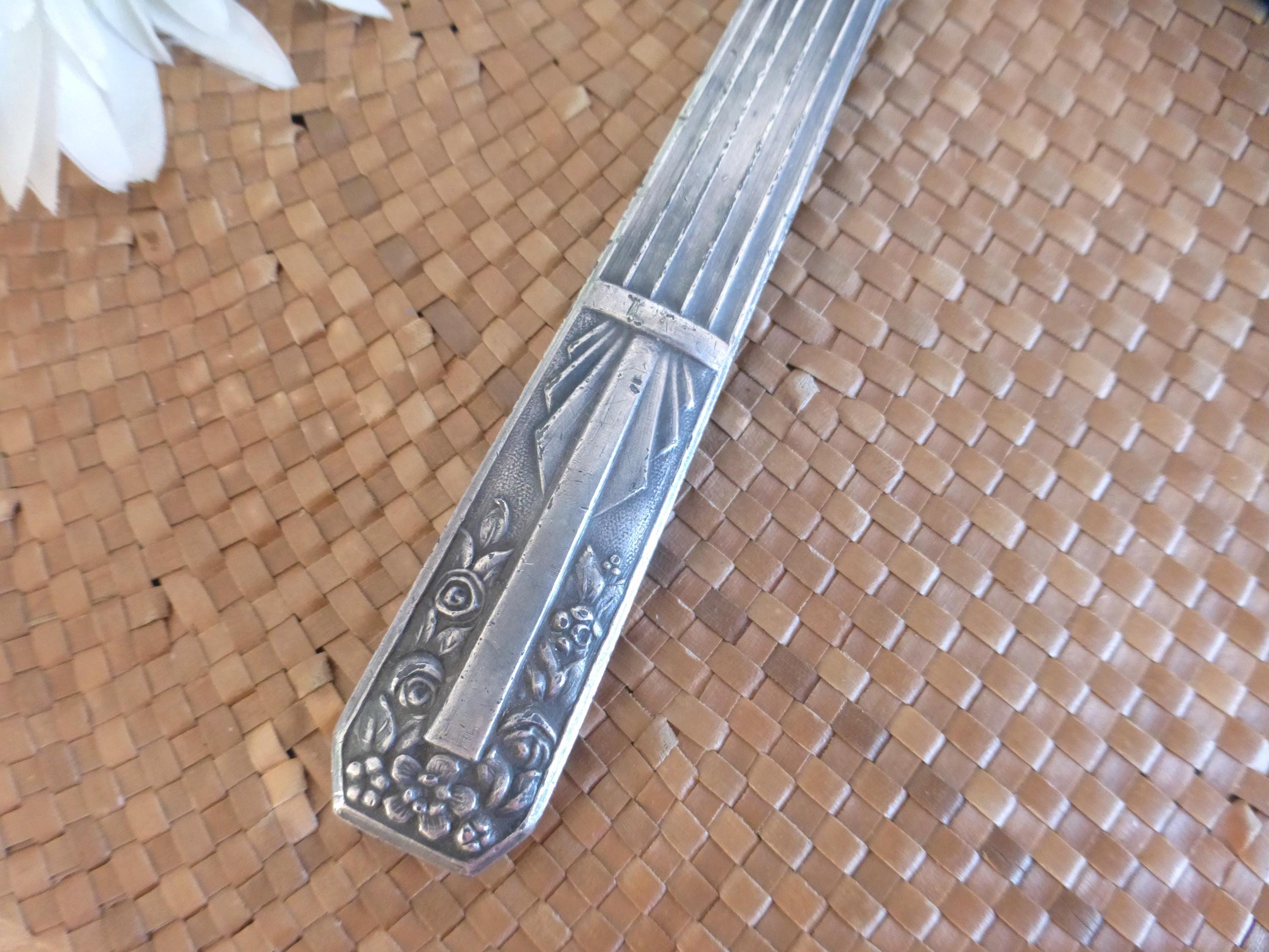 Fabulous French Antique Silver and Gold-plated Vermeil Cake Slicer ...
