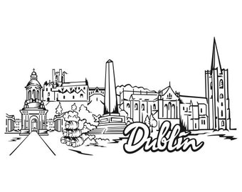 Dublin Svg - Etsy