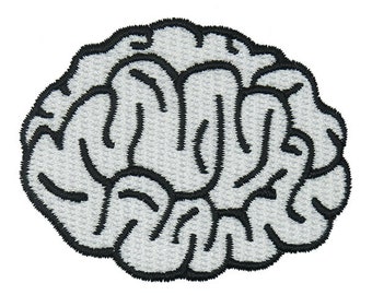 Human Brain Embroidery Design Instant Download - Etsy