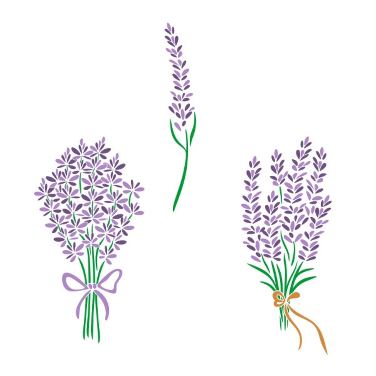 Lavender Frame Cuttable Design PNG DXF SVG & Eps File for - Etsy
