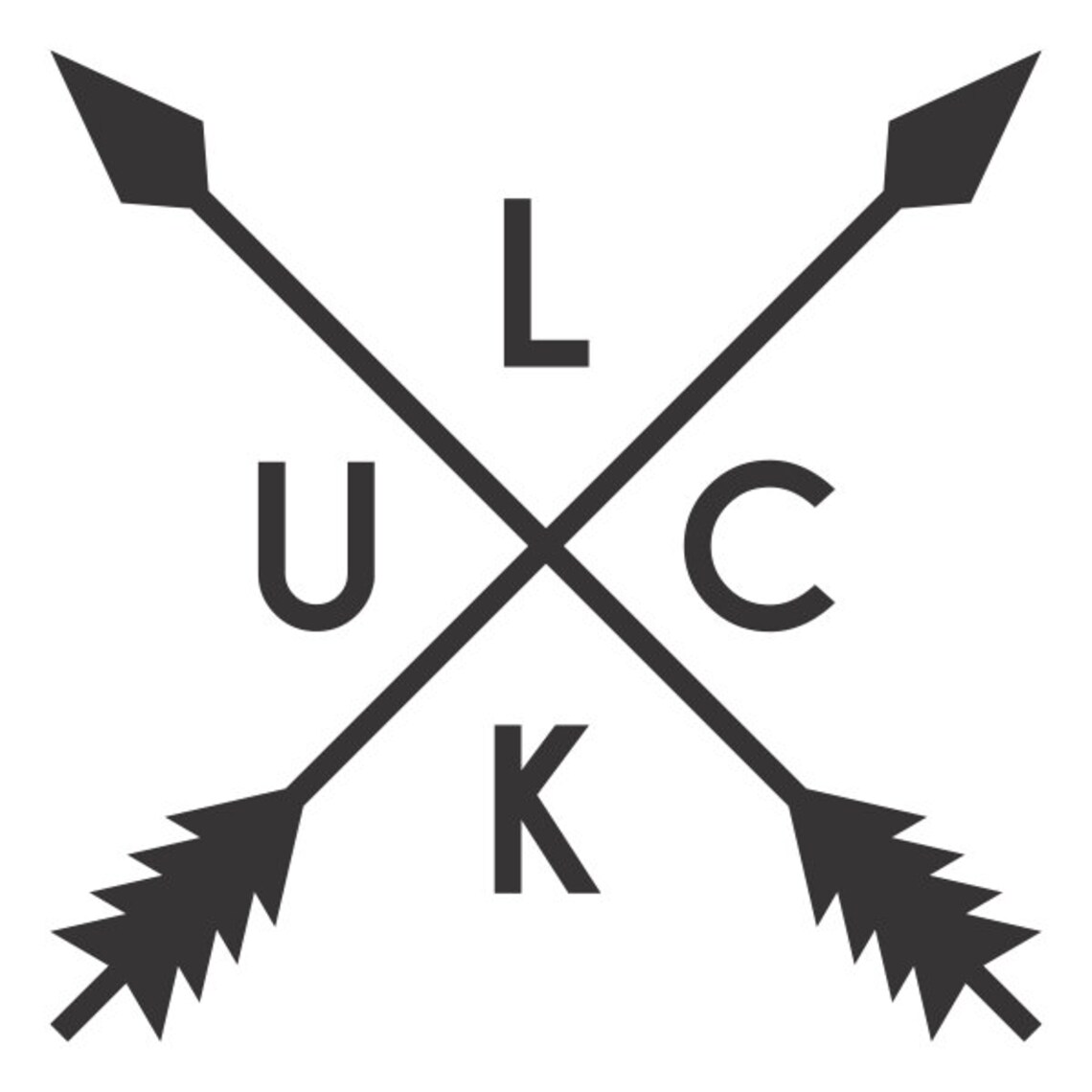 Luck Arrows Cuttable Design PNG DXF SVG & Eps File for - Etsy
