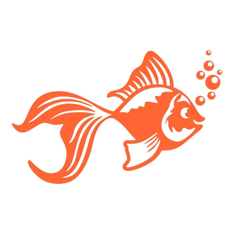 Happy Fish Cuttable Design PNG DXF SVG & Eps File for - Etsy