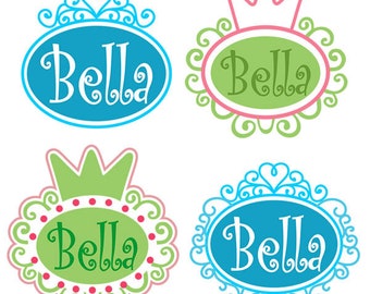 Queen Princess Crown Cuttable Design PNG DXF SVG & Eps File - Etsy