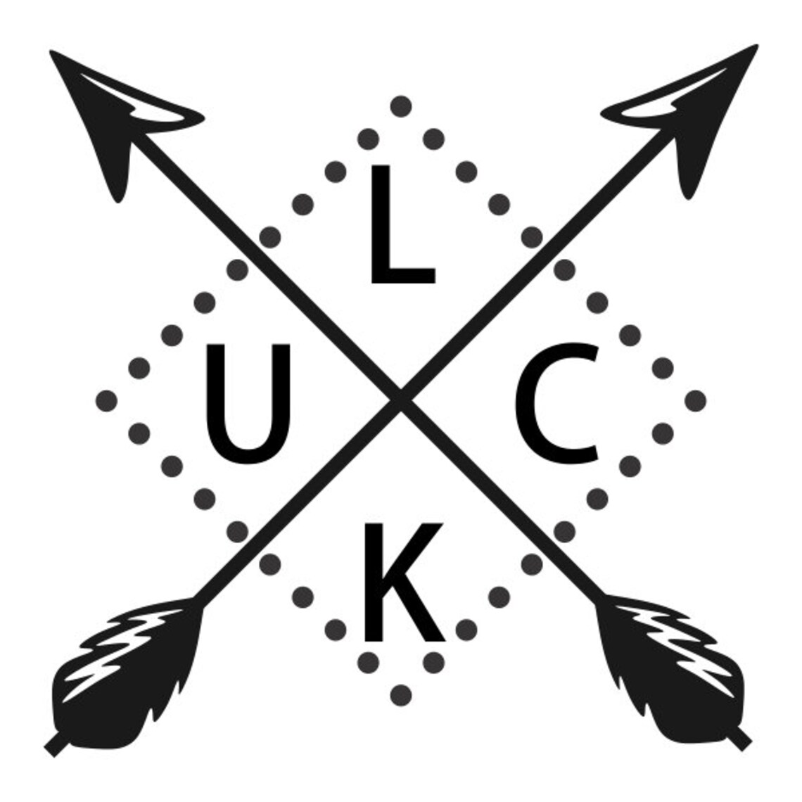 Luck Arrows Cuttable Design PNG DXF SVG & Eps File for - Etsy