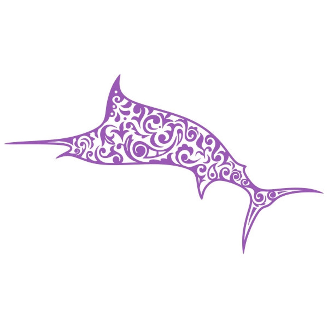 Marlin Fish Cuttable Design PNG DXF SVG & Eps File for - Etsy UK