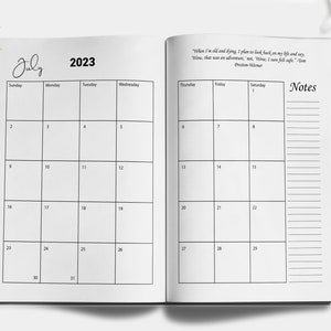 2023 Planner Weekly & Monthly January 2023 December 2023 Personalized ...
