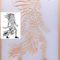 Mayan Calendar Stencil (many Sizes) - Etsy