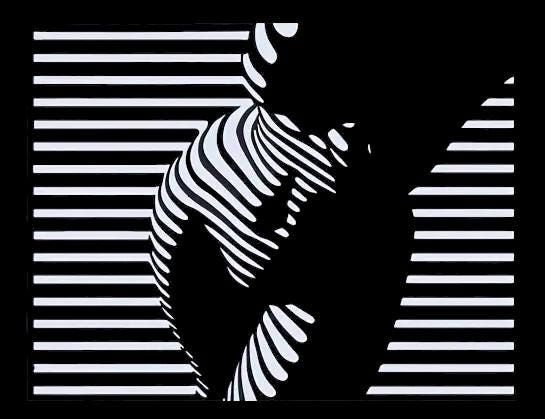 Female Stripes A Airbrush Stencil 300 Micron Ships Worldwide. - Etsy