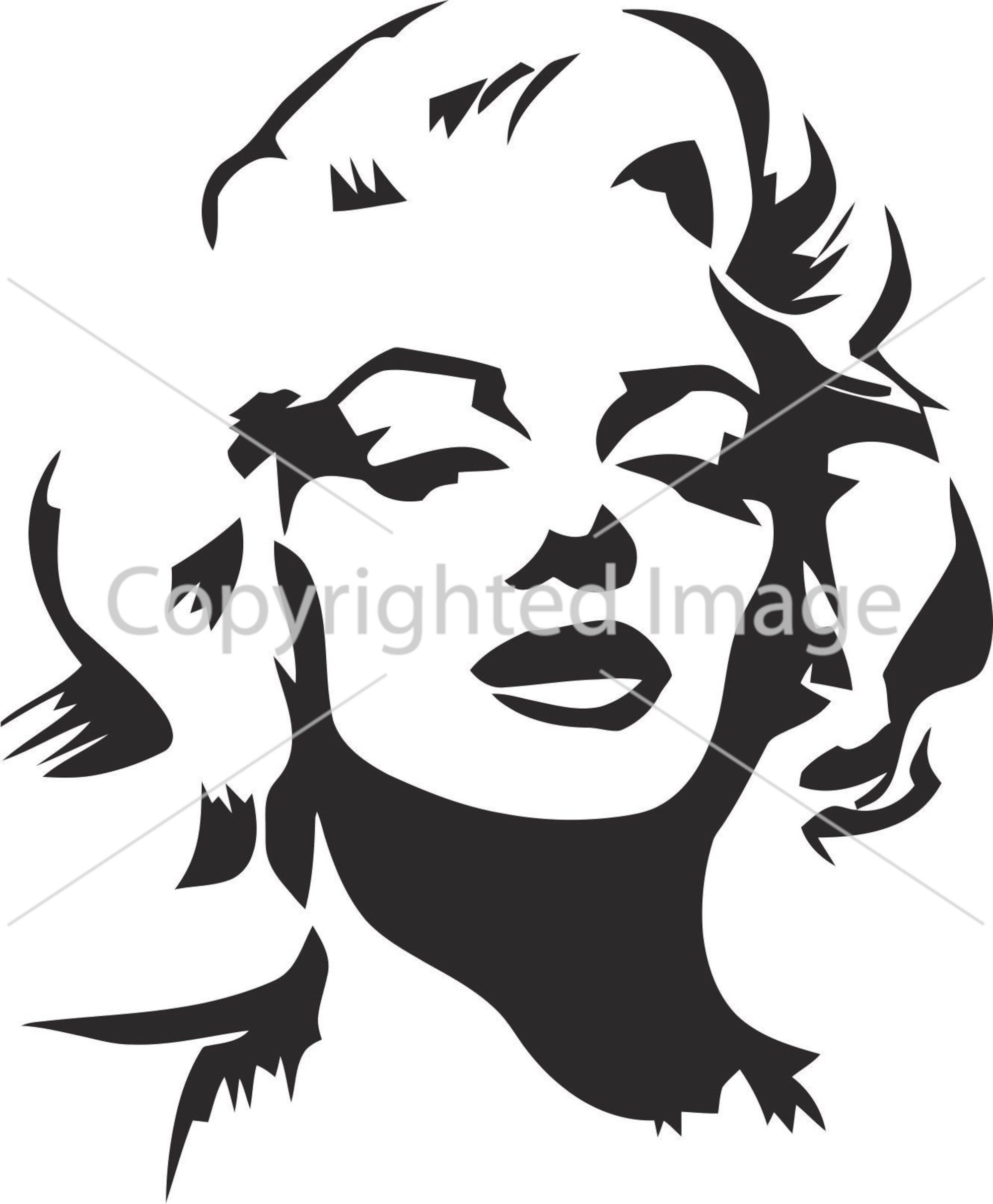 Model Airbrush Art Stencil Female Artists Template Ships Worldwide. - Etsy