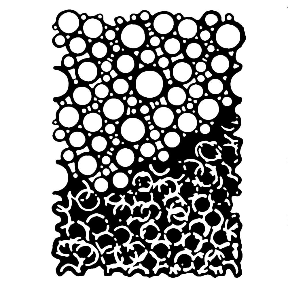 Circle Texture Airbrush Stencil Mylar Ships Worldwide. - Etsy